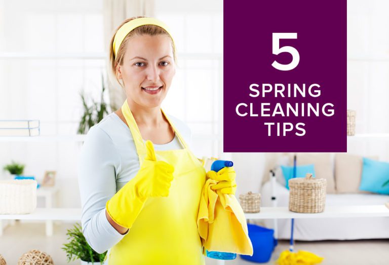 5 Spring Cleaning Tips To Get Your Home Organized