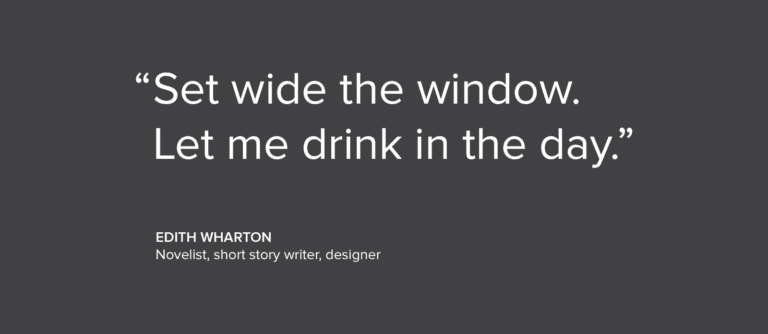 The Best View in the House Is From a Window Seat